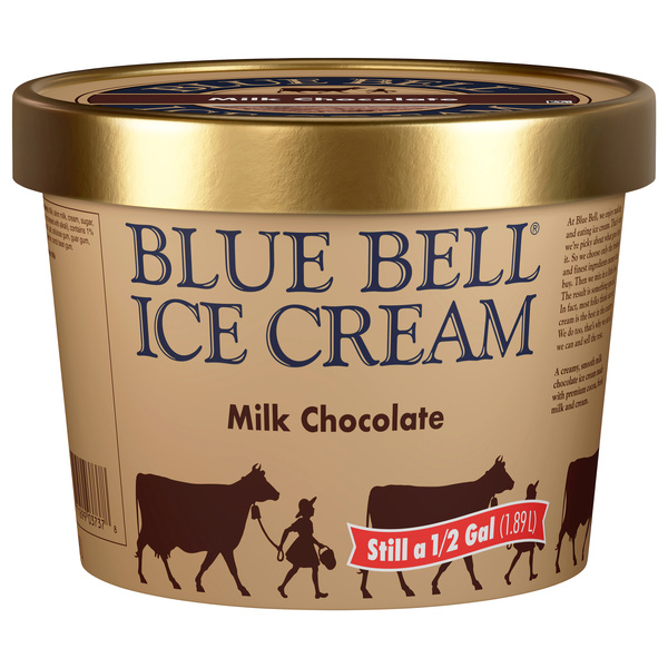 Blue Bell Milk Chocolate Ice Cream | Hy-Vee Aisles Online Grocery Shopping
