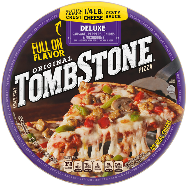 Tombstone Original Deluxe Frozen Pizza | Hy-Vee Aisles Online Grocery ...