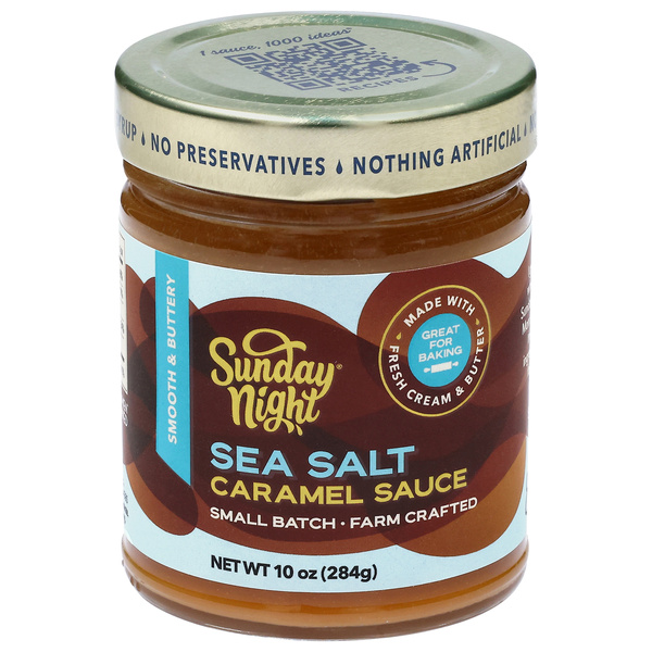 Sunday Night Smooth & Buttery, Sea Salt Caramel Sauce | Hy-Vee Aisles ...